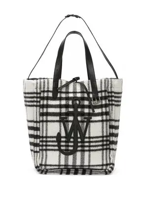 JW Anderson Check-print Tote Bag