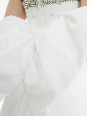 Rebecca Vallance Alpine Bow-detail Midi Dress