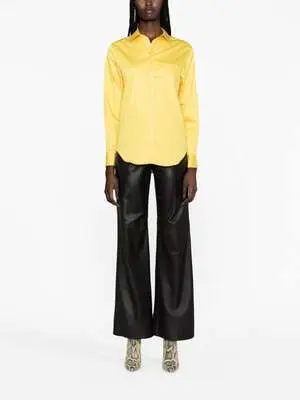 Zadig&Voltaire Taskiz Slogan-embroidered Cotton Shirt