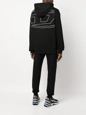 DIESEL® S-macs-megoval-d Cotton Hoodie