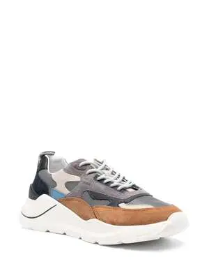 D.a.t.e. Fuga Panelled Sneakers - Brown