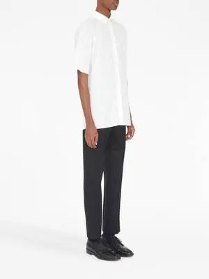 MAISON MARGIELA Four-stitch Short-sleeve Shirt - White