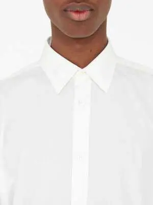 MAISON MARGIELA Four-stitch Short-sleeve Shirt - White