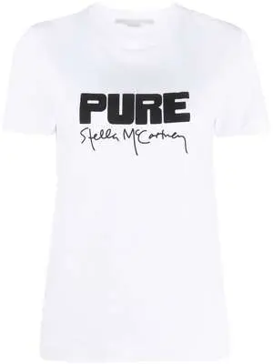 Stella McCartney Logo-print T-shirt - White