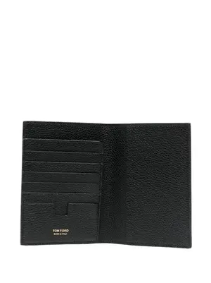 TOM FORD Logo-plaque Leather Wallet