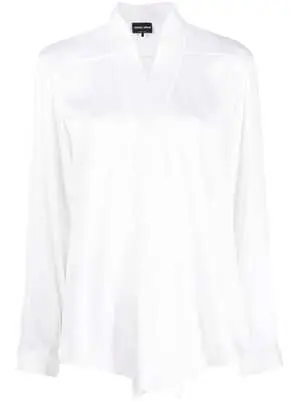 Giorgio Armani V Neck Shirts For Women