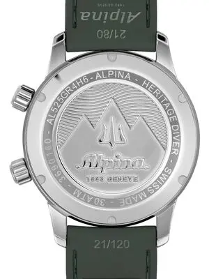 ALPINA Heritage Seastrong Diver 300 42mm - Black
