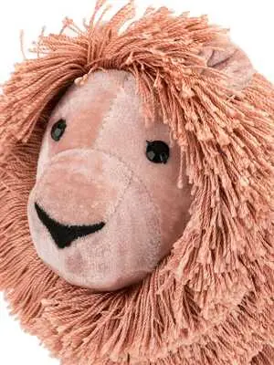 ANKE DRECHSEL Embroidered Velvet Lion Plush
