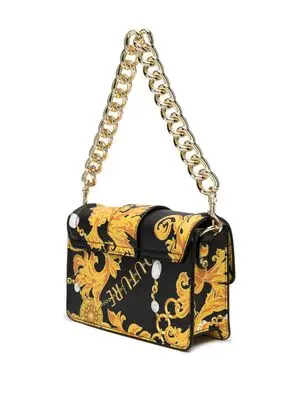 Versace Chain Couture Faux-leather Crossbody Bag