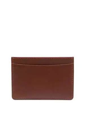 A.p.c. André Logo-stamp Leather Cardholder