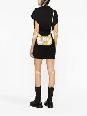 Versace Chain Couture Faux-leather Shoulder Bag