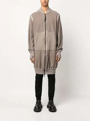 ISAAC SELLAM EXPERIENCE Seam-detailing Midi Coat