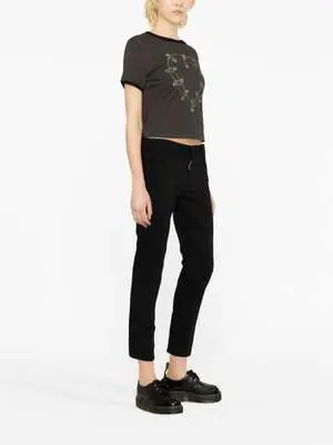 Dsquared2 Low-rise Tapered Jeans - Black