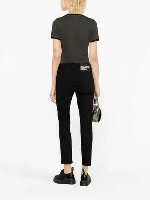 Dsquared2 Low-rise Tapered Jeans - Black