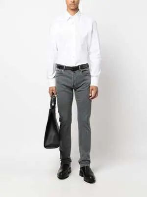 BILLIONAIRE Slim-cut Poplin Shirt