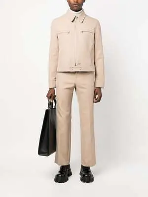 COURREGES Heritage Twill Trousers - Neutrals