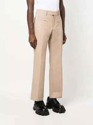 COURREGES Heritage Twill Trousers - Neutrals