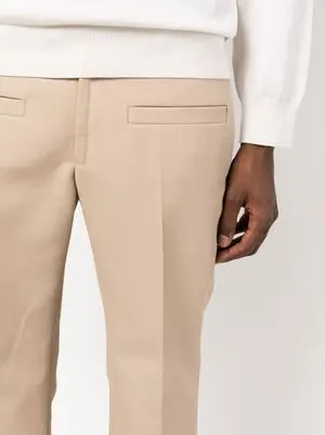 COURREGES Heritage Twill Trousers - Neutrals