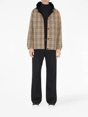 Burberry Reversible Check Jacket - Black