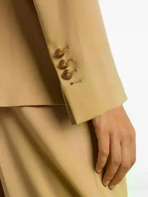 GOLDEN GOOSE Double-breasted Virgin Wool Blazer - Neutrals
