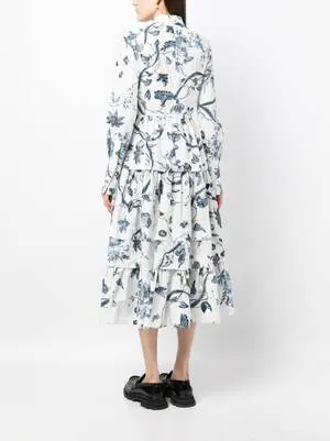 Erdem Floral-print Cotton Dress