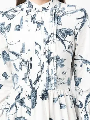 Erdem Floral-print Cotton Dress