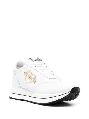 Moschino Logo-plaque Low-top Sneakers