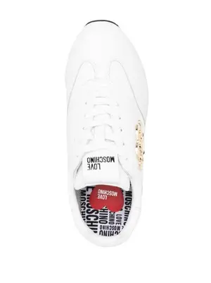 Moschino Logo-plaque Low-top Sneakers
