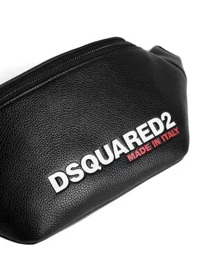 Dsquared2 Logo-print Leather Belt Bag