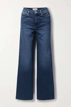 FRAME Le Slim Palazzo High-rise Jeans