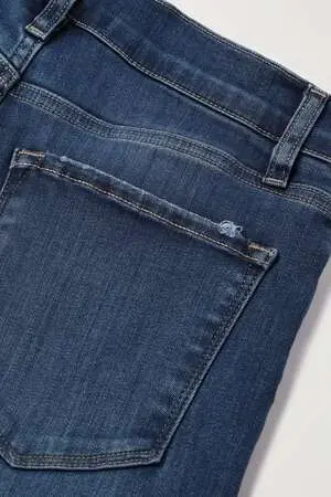FRAME Le Slim Palazzo High-rise Jeans