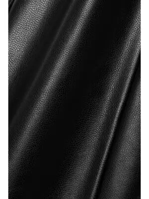 Norma Kamali Spat Vegan Material Flared Leggings - Black