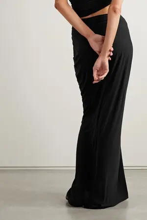 Norma Kamali Ernie Stretch-jersey Pareo