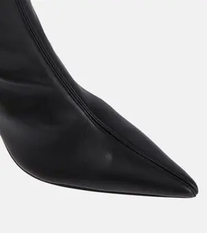 JW Anderson Over-the-knee Chain Detail Leather Boots