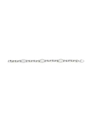 Gucci Interlocking G Sterling Bracelet