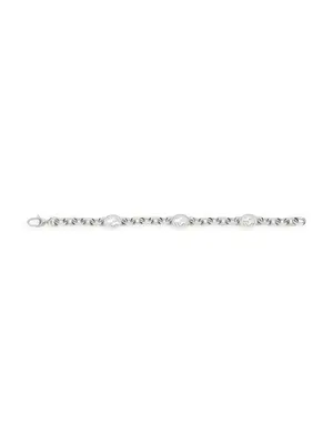 Gucci Interlocking G Sterling Bracelet