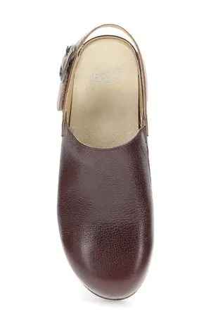 Dansko Merrin Slingback Clogs - Cordovan