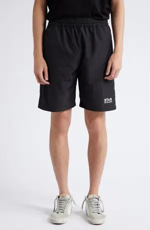 Golden Goose Printed Shorts For Men