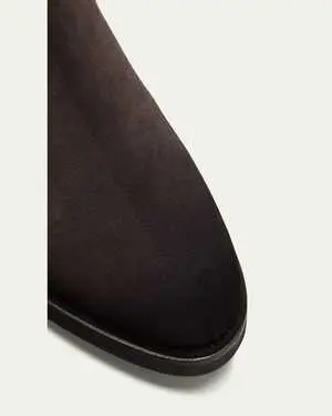 Santoni Enver Suede Chelsea Boots