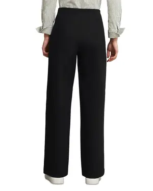 HOBBS LONDON Petites Prim Wide Leg Trousers