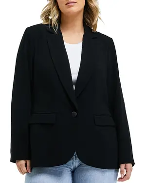 Estelle Button Detailed Blazers For Women