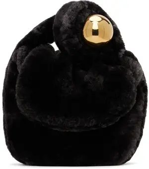 JIL SANDER Jil Sander Small Sphere Pouch - 001 Black