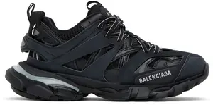 Balenciaga Balenciaga Black Track LED Sneakers - 1000 Black