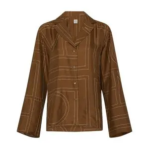 TOTEME Monogram Top Mocha