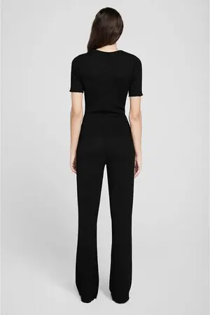 ANINE BING Billie Pant Waffle