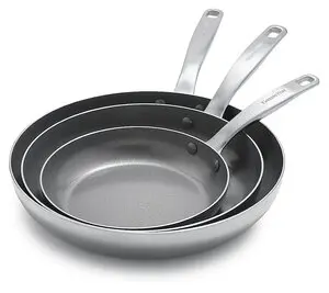 GREENPAN Chatham 3-ply 3-piece Frying Pan Set - One-color