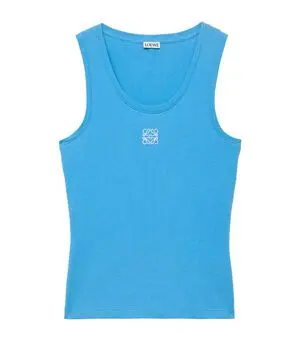 Loewe Embroidered Anagram Tank Top