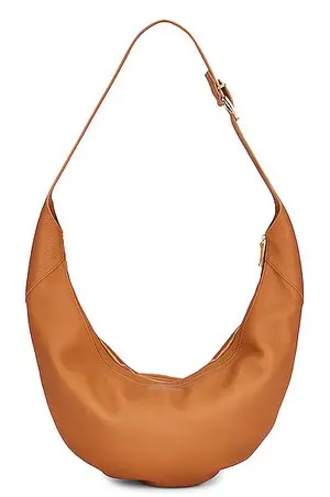 Khaite August Hobo Bag In Tan