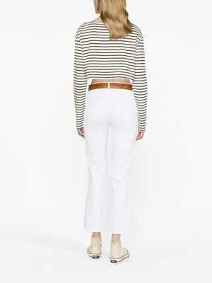 FRAME Le Crop Flare Slit Jeans