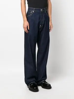 Kenzo Dark-wash Wide-leg Trousers